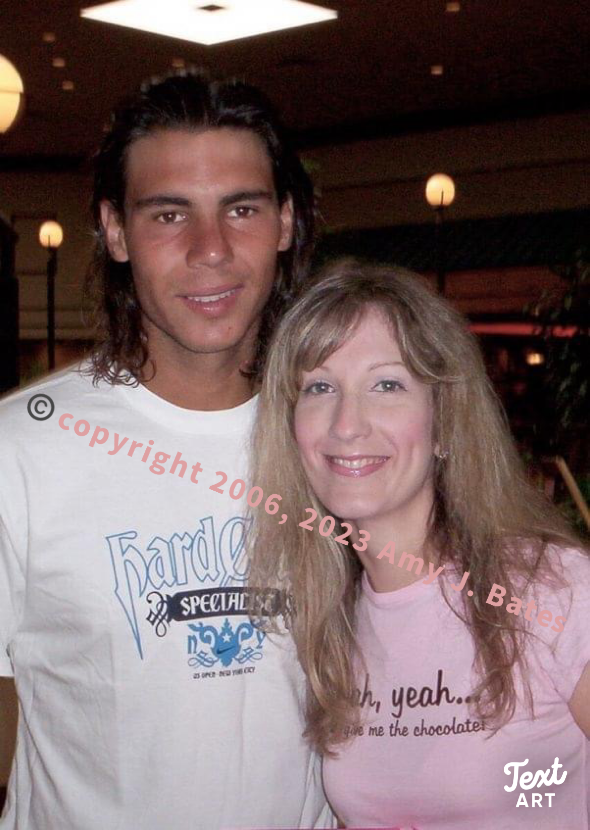 Breakfast With Rafa – “It's Amy,” I said.