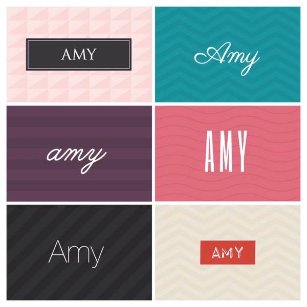 “It’s Amy,” I said. – “It's Amy,” I said.